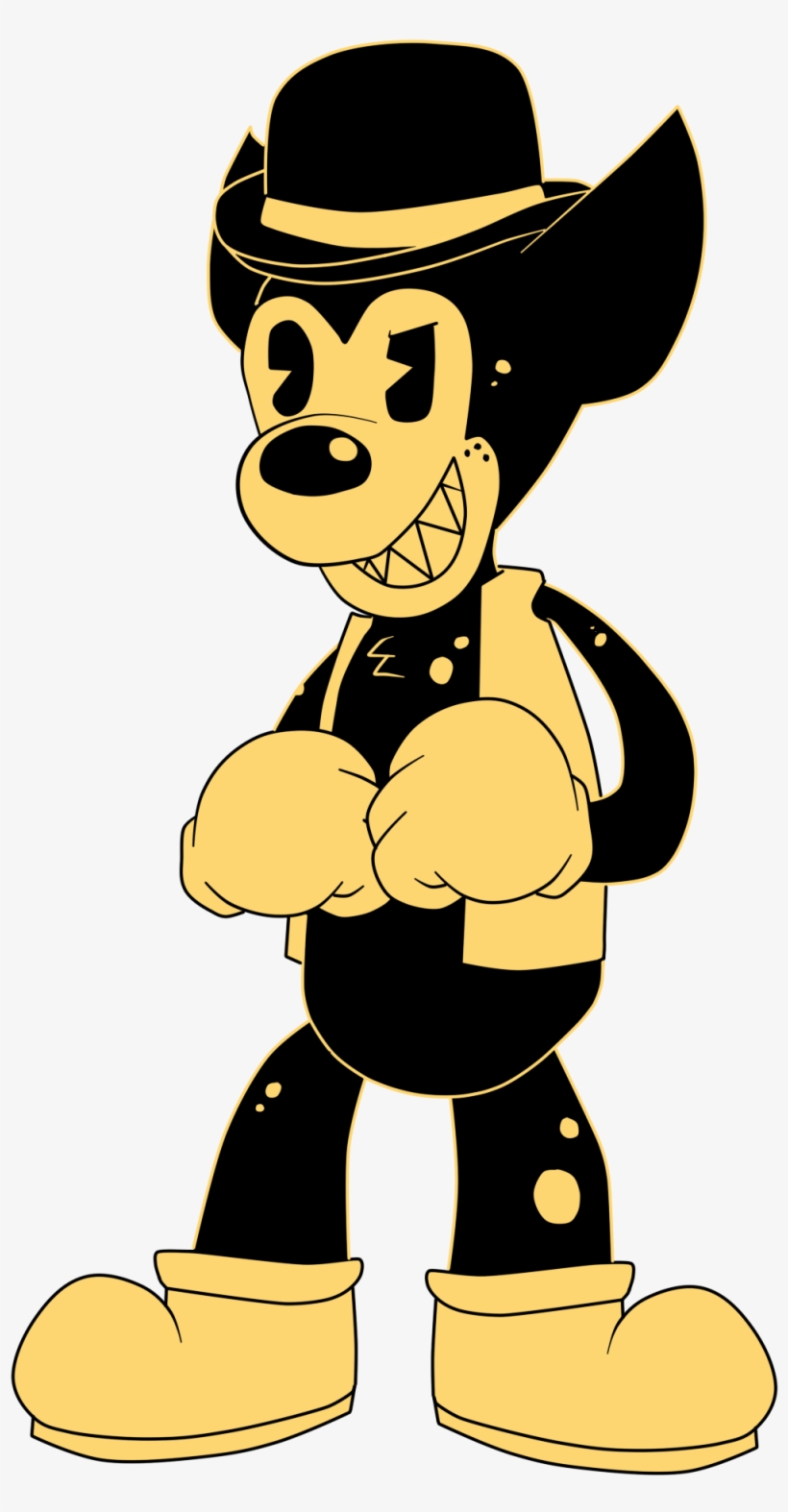 The Rowdy Hyena - Bendy And The Ink Machine Cartoon Bendy Transparent ...