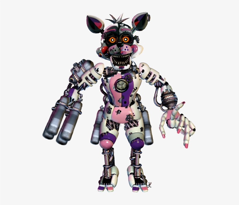 Editscrap Foxy - Fnaf Scrap Funtime Foxy Transparent PNG - 558x632 ...