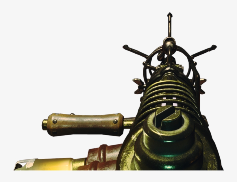 Transparent Bo3 Ragnarok - Wunderwaffe Dg 2 Sights Transparent PNG ...