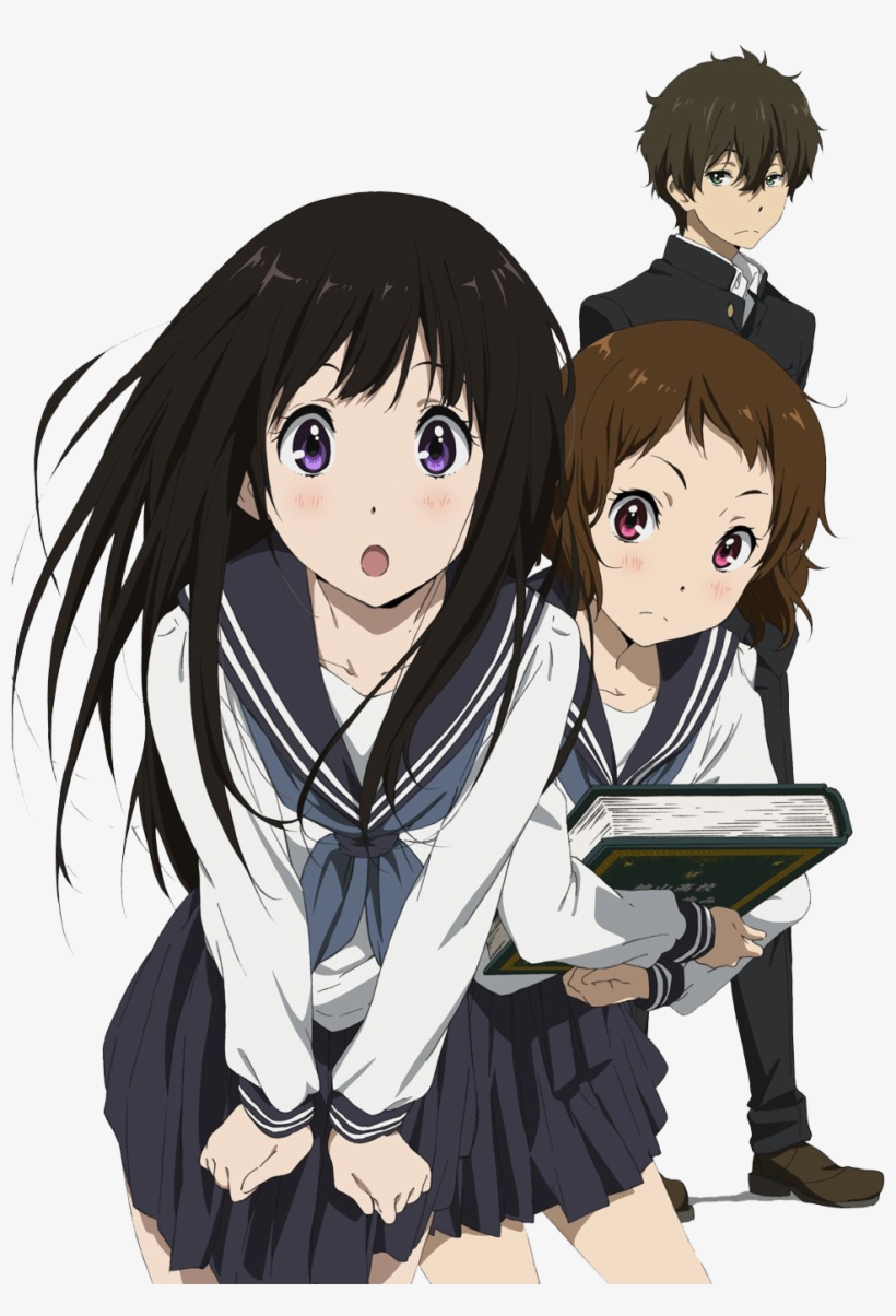 Hyouka Png Hd - Hyouka Eru Chitanda Cosplay Costume School Uniform ...