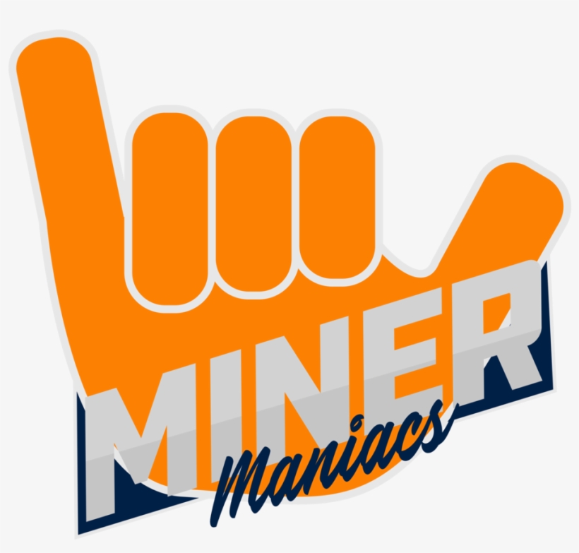 Utep Miner Maniac Logo Transparent PNG - 1000x1000 - Free Download on ...