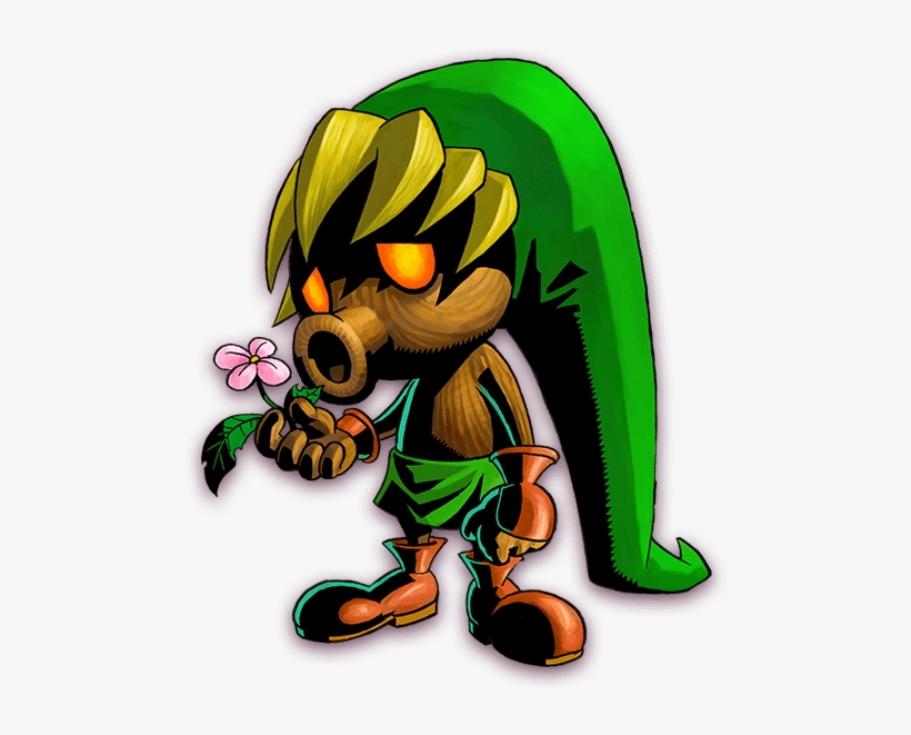 Deku Mask - Zelda Majoras Mask Transparent PNG - 500x588 - Free ...