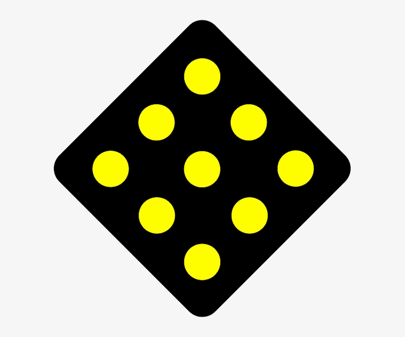 Om1-2 Type 1 Object Marker With Reflectors - Object Marker Sign ...