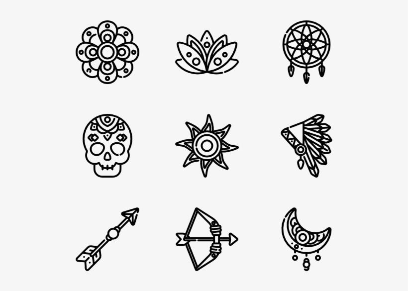 Boho Style - Icon Transparent PNG - 600x564 - Free Download on NicePNG