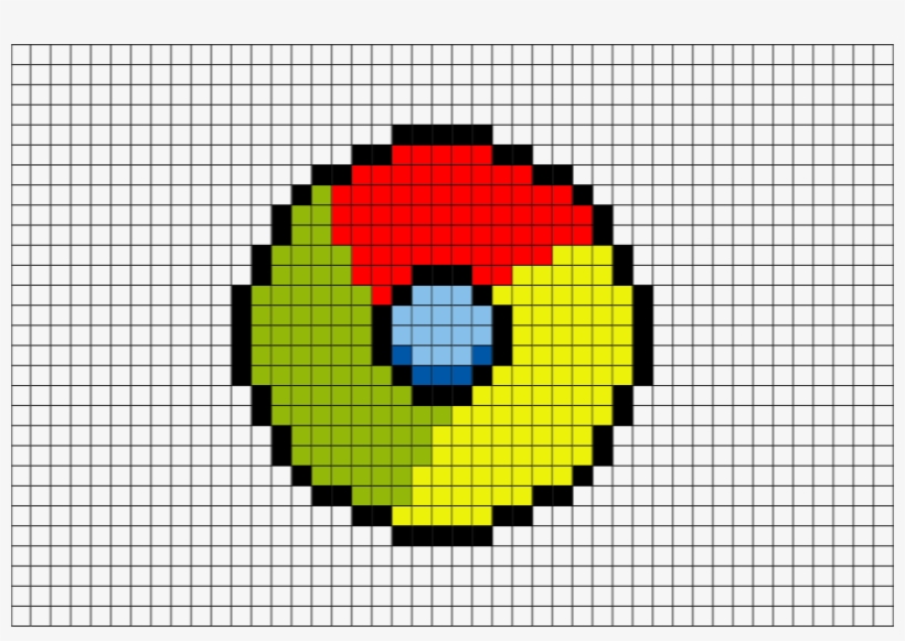 Pixel Art Chrome Transparent PNG - 880x581 - Free Download on NicePNG