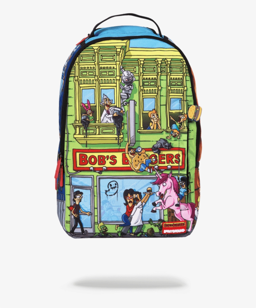 $0 - - Sprayground Bob's Burgers Backpack Transparent PNG - 802x1023 ...