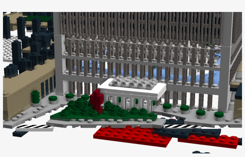 Pf5iqlj - World Trade Center Model Lego Transparent PNG - 1208x715 ...