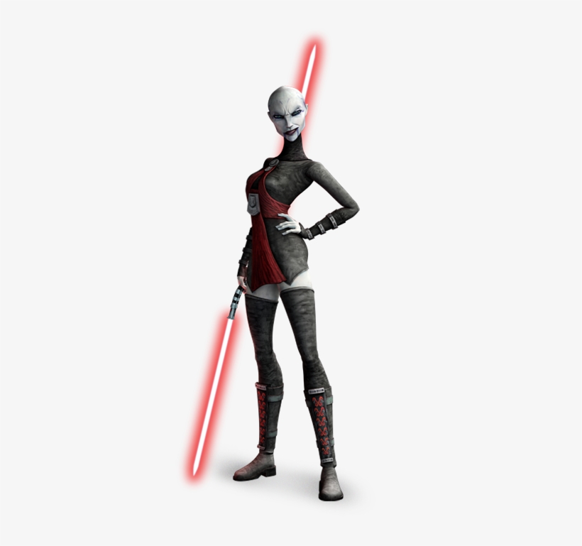 Star Wars The Clone Wars Asajj Ventress Hot Transparent PNG - 331x689 - Free Download on NicePNG