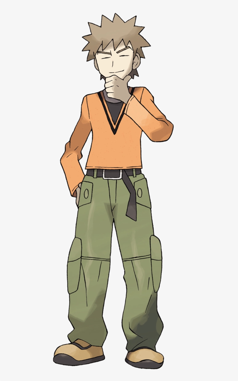 Hgss Brock - Pokemon Brock Png Transparent PNG - 584x1242 - Free ...