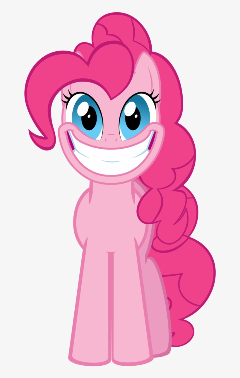 Pinkie Pie Smile By Ryan - Mlp Pinkie Pie Scared Transparent PNG ...