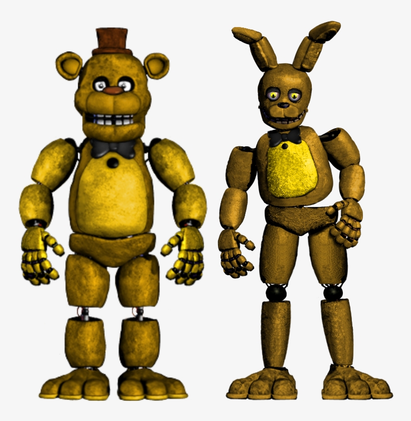 Clip Art Transparent And Spring Bonnie Remake Cuz I - Stage 01 Spring ...