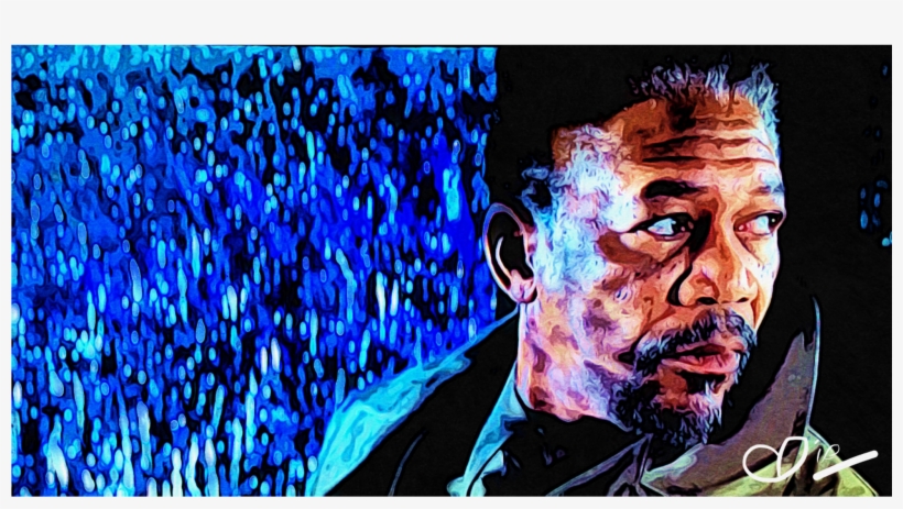 Morgan Freeman /alex Cross Original Adam Darr - Illustration ...