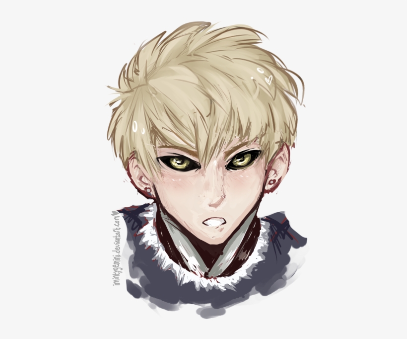 Genos - Anime Transparent PNG - 461x645 - Free Download on NicePNG