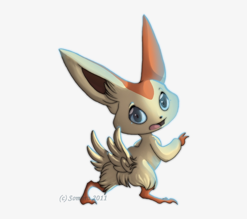 Victini - Victini Realistic Transparent PNG - 526x700 - Free Download ...