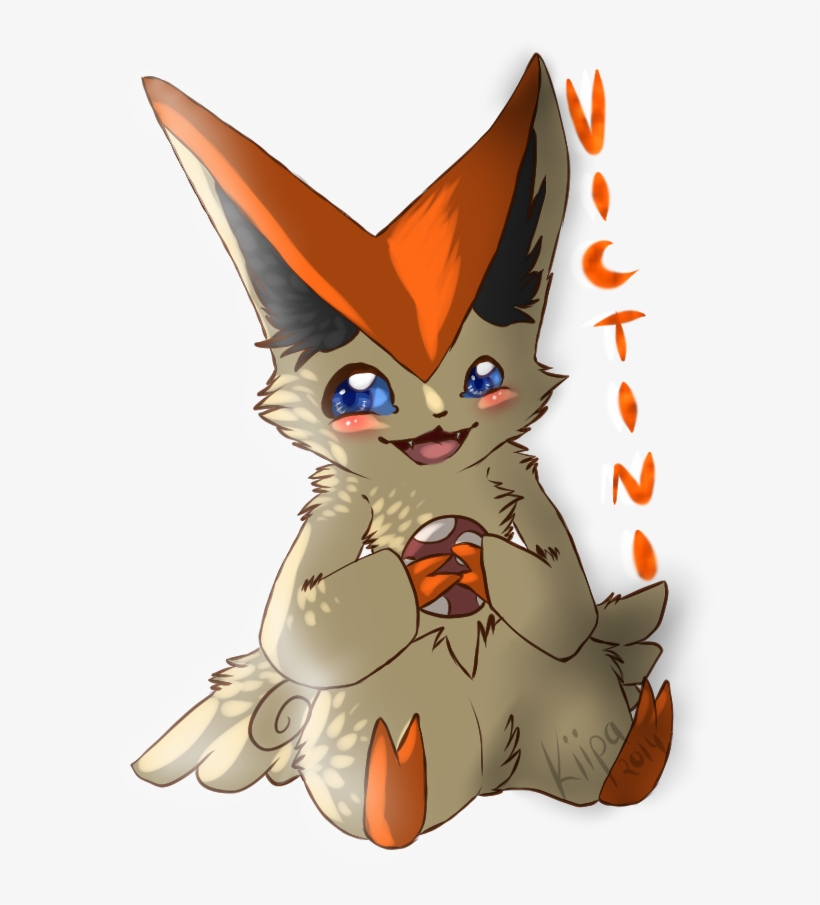 Victini - Cartoon Transparent PNG - 665x828 - Free Download on NicePNG