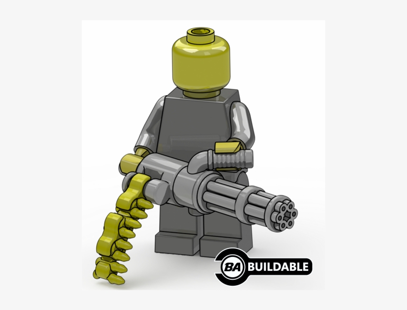 Lego Minigun Transparent PNG - 600x544 - Free Download on NicePNG