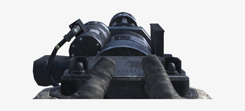 Minigun Mw2 - Call Of Duty Transparent PNG - 606x293 - Free Download on ...