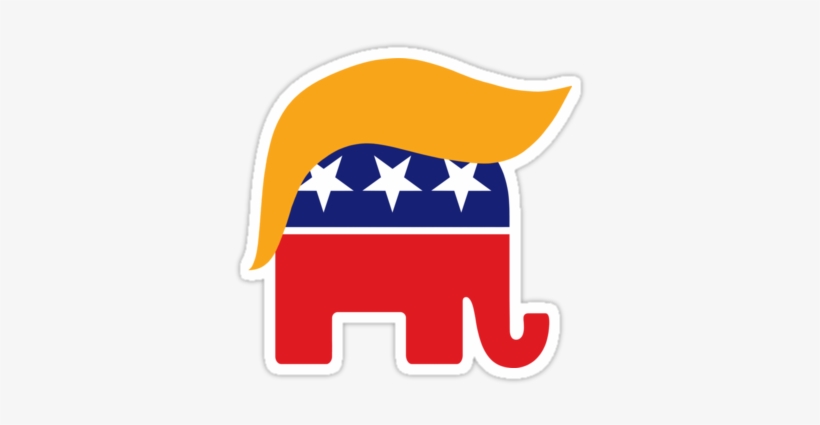 Republican Logo - Republican Party Logo Trump Transparent PNG - 375x360 ...