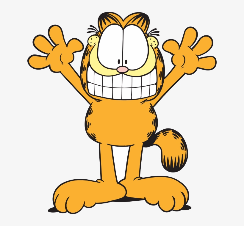 Cat About To Sneeze - Garfield The Cat Transparent PNG - 636x680 - Free ...