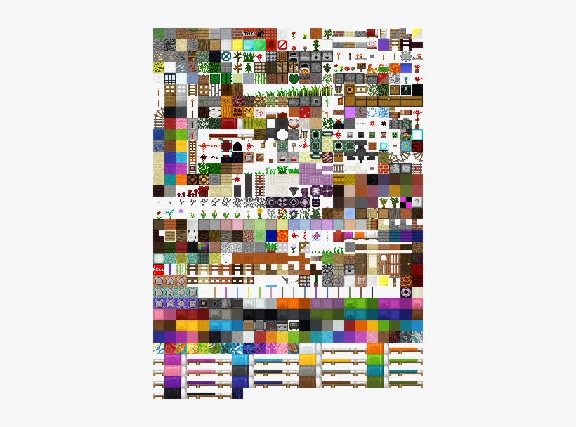 58, 30 June 2017 - Minecraft Block Sprite Sheet Transparent PNG ...