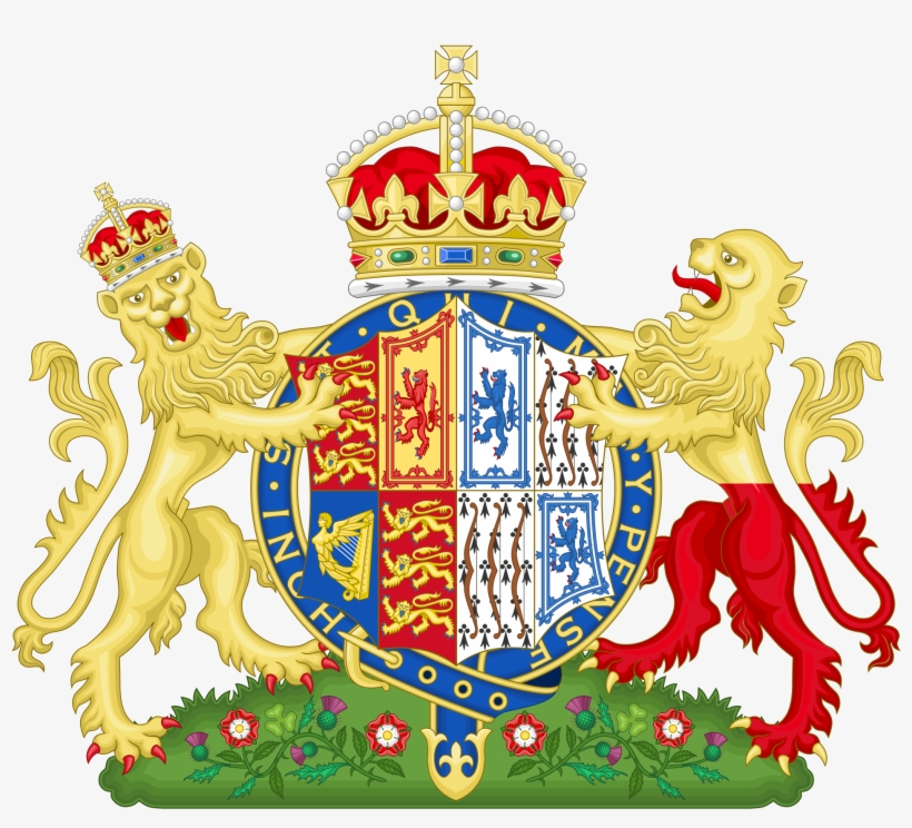 Coat Of Arms Of Hm Queen Elizabeth The Queen Mother - Duchess Of ...