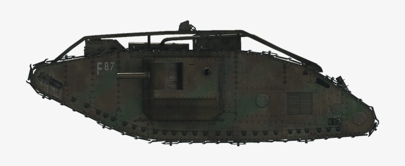 Mark V Landship - Tank Transparent PNG - 750x256 - Free Download on NicePNG