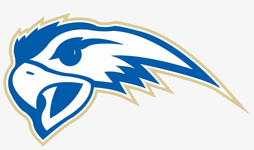 Hfc Blue And White Hawk Logo - Henry Ford Community College Transparent ...