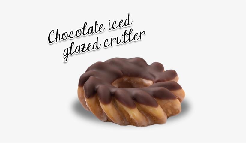 Krispy Kreme Chocolate Cruller Transparent PNG - 610x413 - Free ...