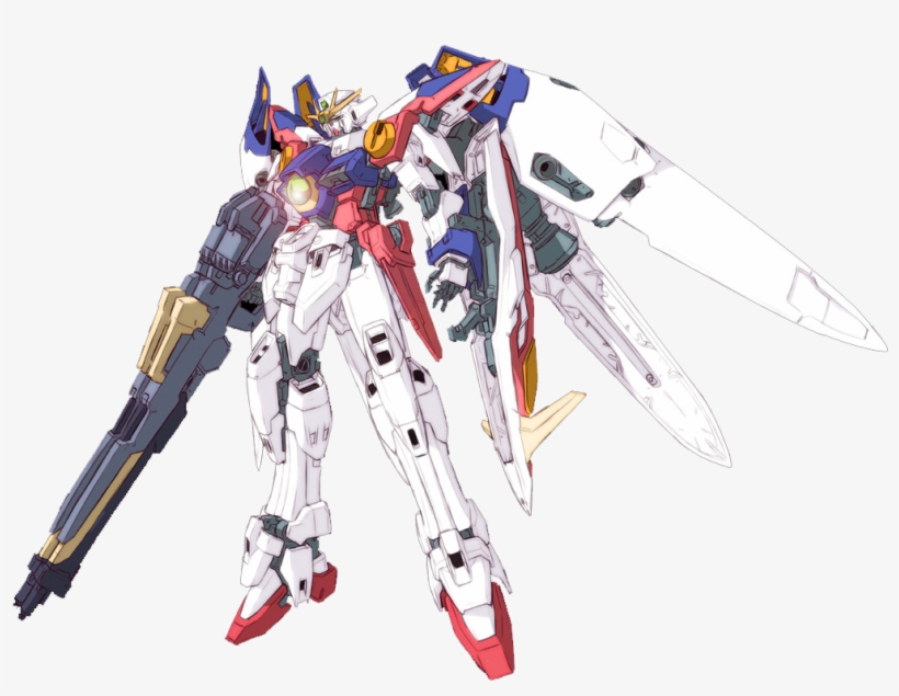 Gundam Wing Png - Gundam Wing No Background Transparent PNG - 1023x768 ...