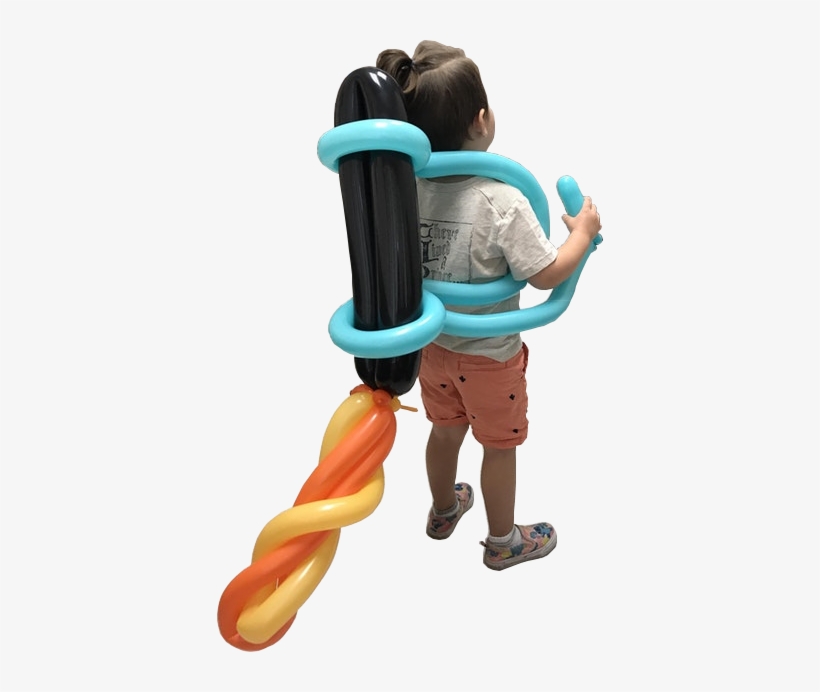 Personthis Boy In A Balloon Jetpack - Balloon Jetpack Transparent PNG ...
