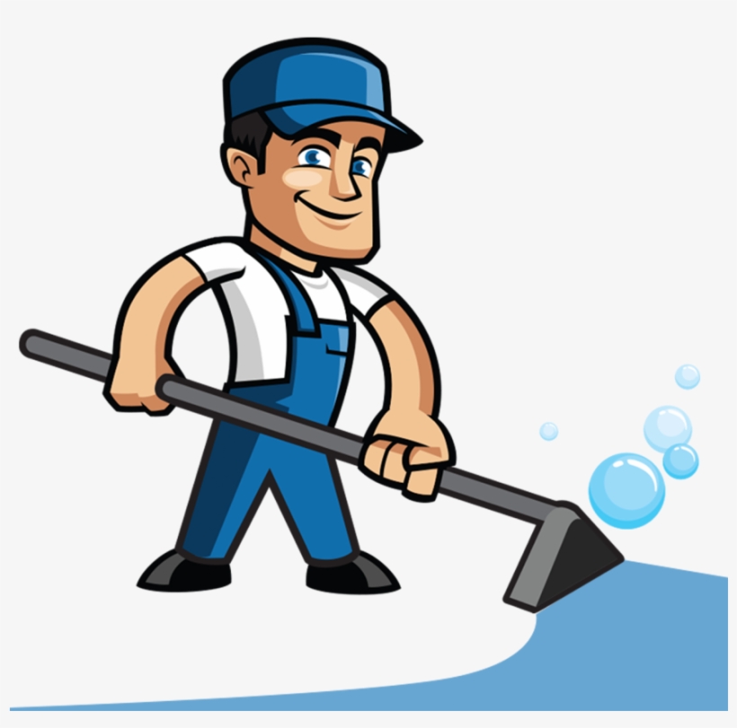 School Janitor Clipart - Carpet Washing Vector Png Transparent PNG ...