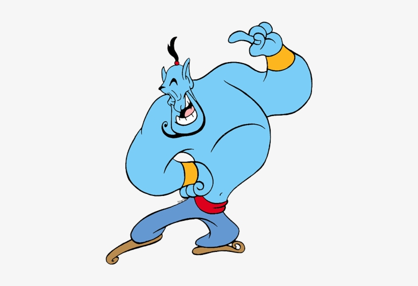 Download Genie Dancing - Genie From Aladdin - HD Transparent PNG ...