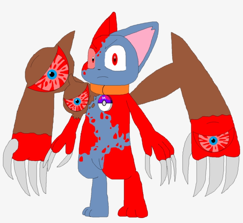 Riolu True Rage Form - Riolu Blue Cat Transparent PNG - 957x835 - Free ...