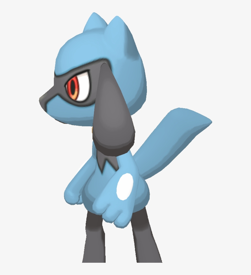Usum Refresh Riolu Looking Rig - Cartoon Transparent PNG - 566x817 ...