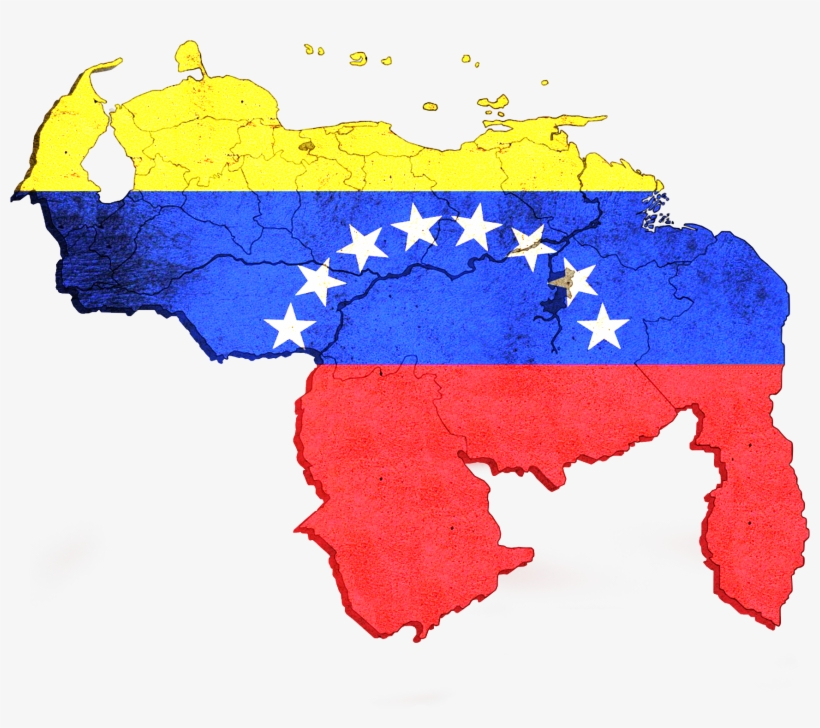 Mapa By Kevin Brian - Venezuela Flag - (5ft X 3ft) Transparent PNG ...