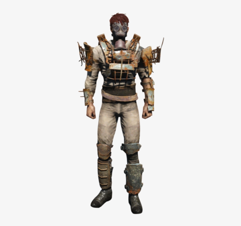 Fo4 Raider Psycho - Neca 1 4 Iron Man Midas Transparent PNG - 348x768 ...