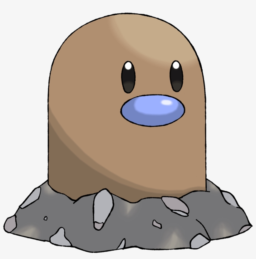 View Diglett , - Cartoon Transparent PNG - 1000x964 - Free Download on ...