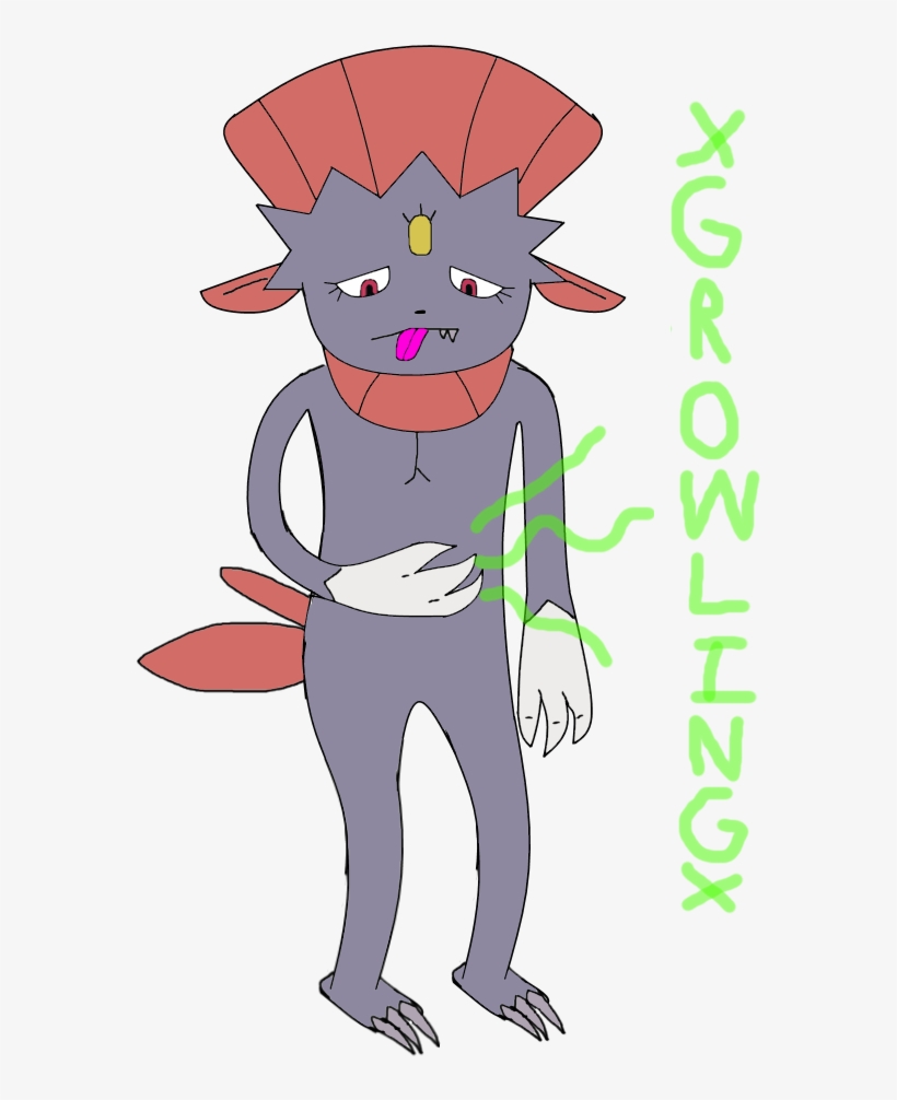 Weavile By Killhaloring On - Cartoon Transparent PNG - 745x1010 - Free ...