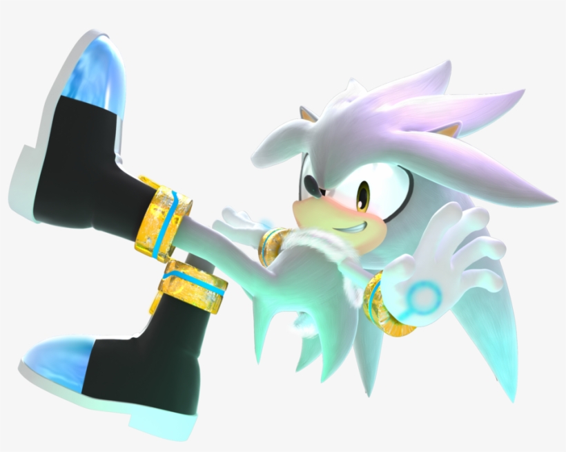 Silver The Hedgehog Smile Transparent PNG - 1024x724 - Free Download on ...