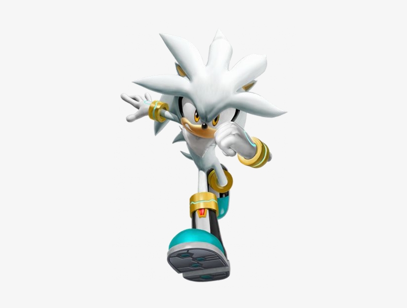 Sonic Rivals - Silver - Silver The Hedgehog Render Transparent PNG ...