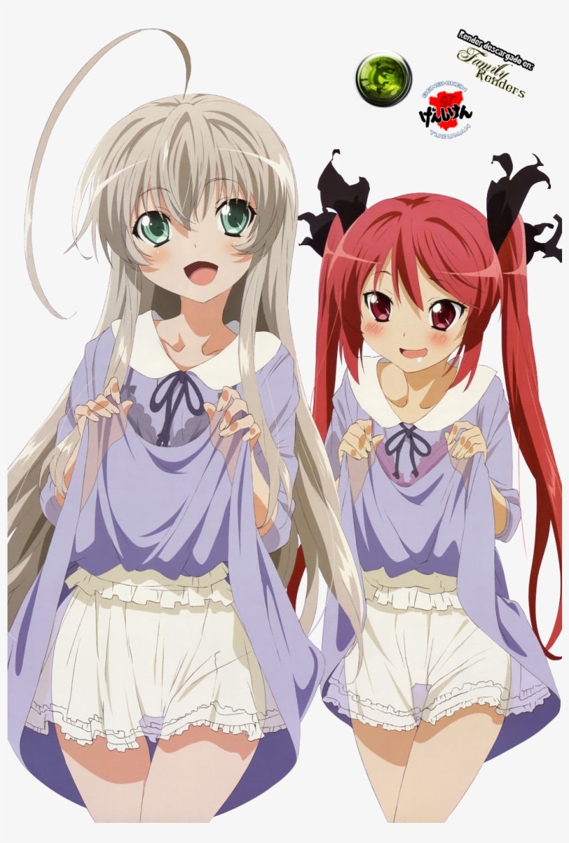 Png-nyaruko X Kuuko Yuri - Haiyore Nyaruko San Kuuko And Nyaruko ...