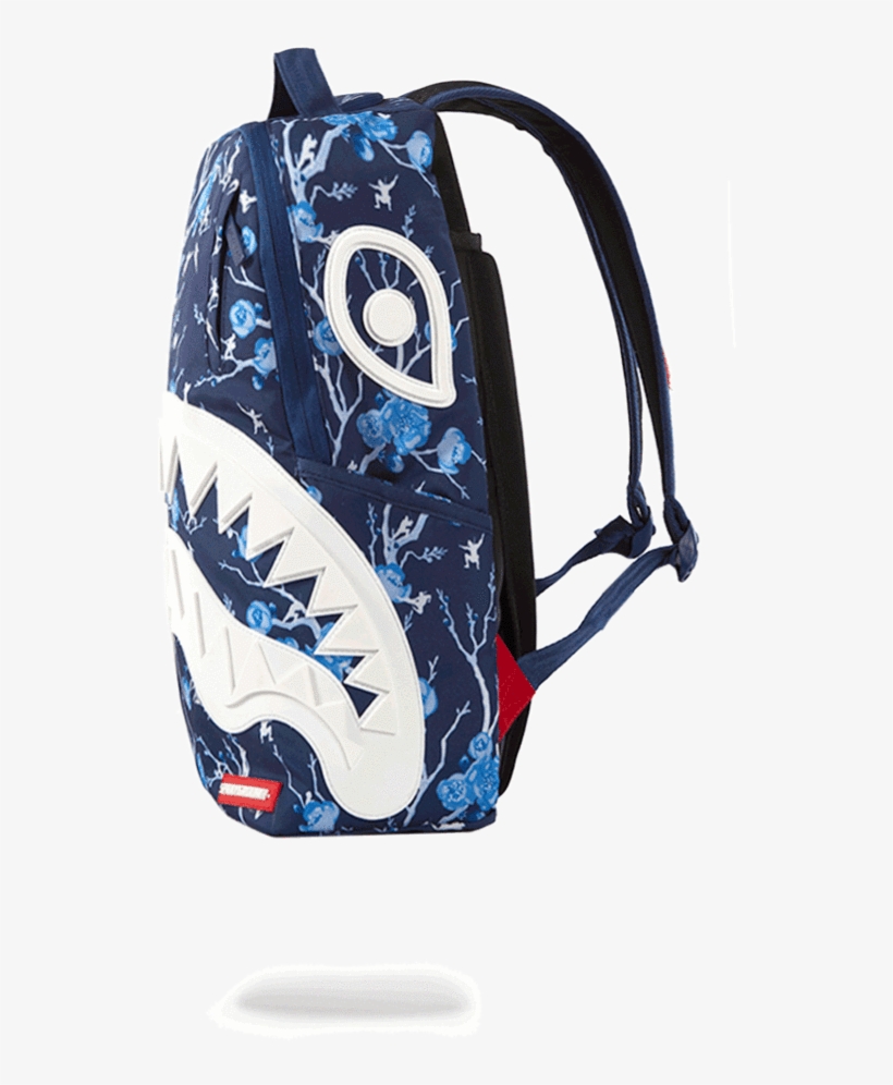 Download Sprayground- Cherry Blo$$om Rubber Shark Backpack Backpack ...