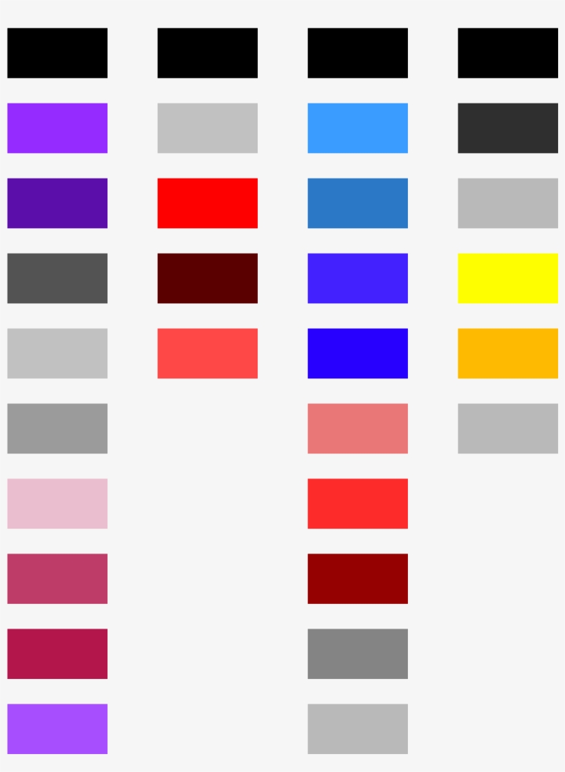 Poke/great/ultra/master Ball Color Pallet - Color Transparent PNG ...