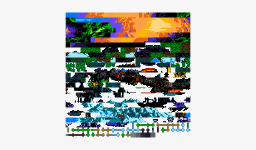 Level Map - Shovel Knight Level Layout Transparent PNG - 400x400 - Free ...