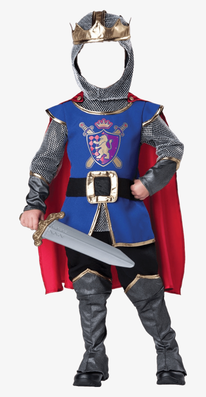 Costume Knight Transparent Png - Boys Knight Costume Transparent PNG ...