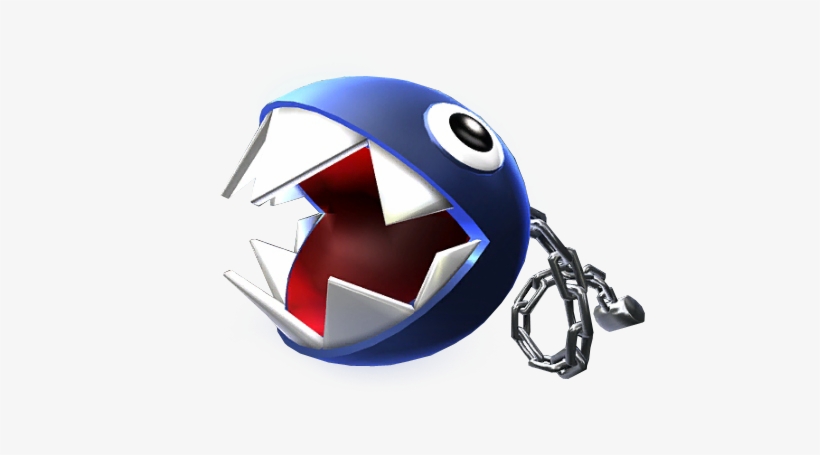 Chain Chomp - Mario Chain Chomp Png Transparent PNG - 471x375 - Free ...