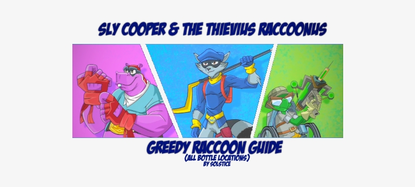 Banner Made By Solstice - Sly Cooper And The Thievius Raccoonus Vita ...