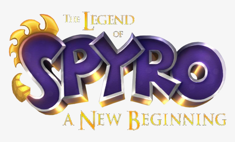 The Legend Of Spyro A New Beginning-01 - Legend Of Spyro Logo ...