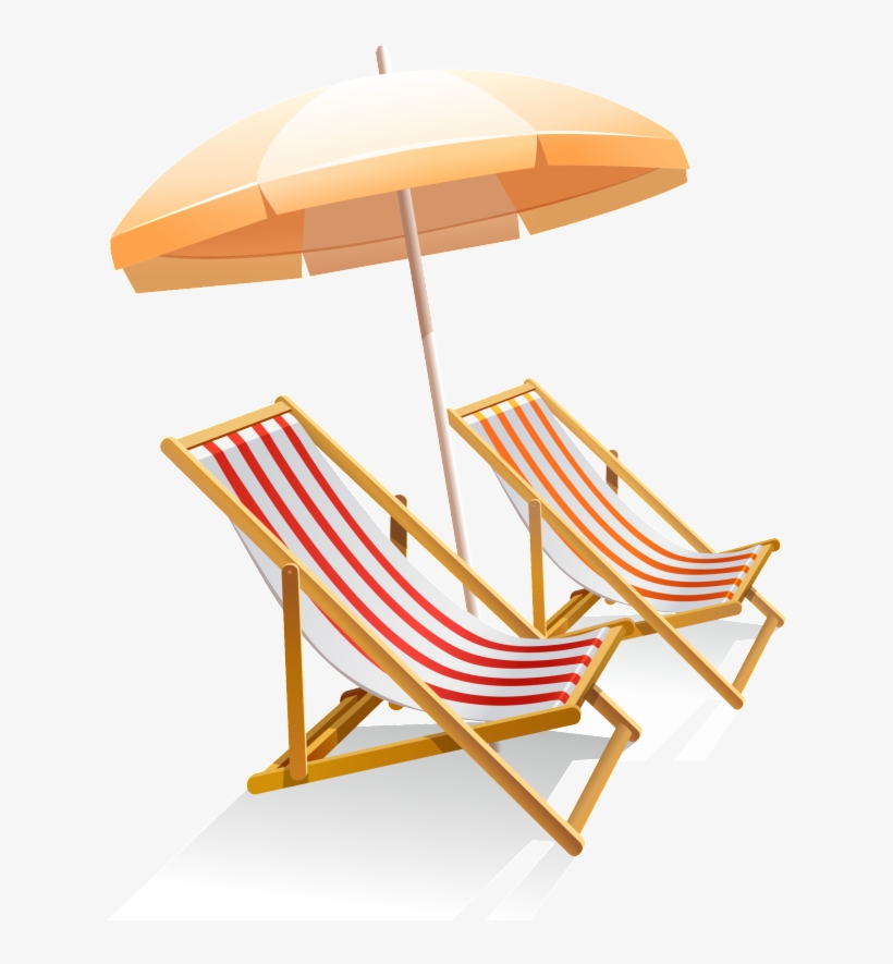 Available In Png Format - Beach Umbrella And Chair Png Transparent PNG ...