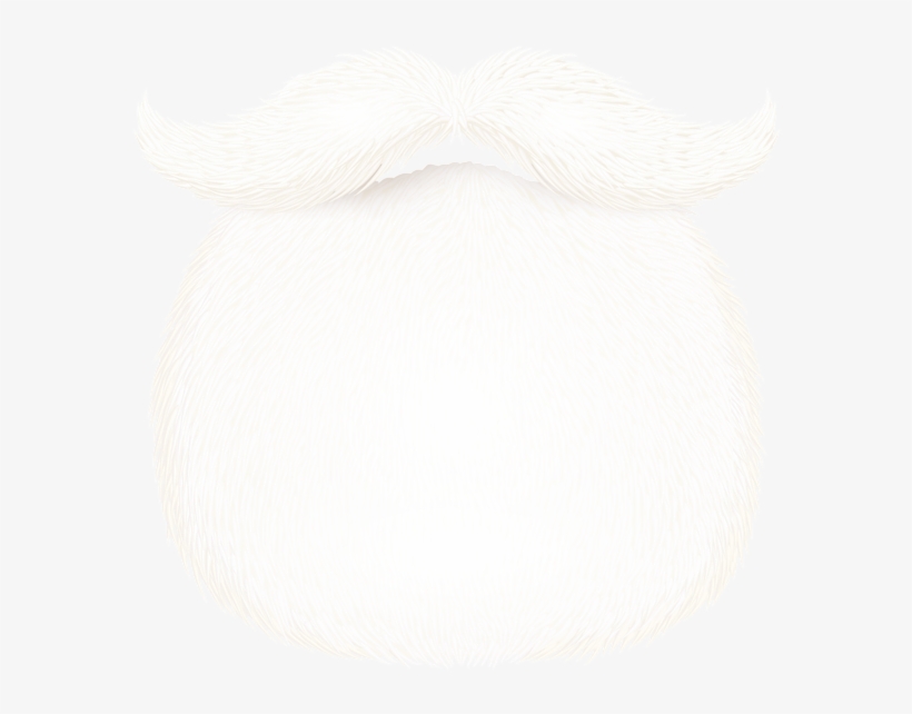 Png Black And White Download Beard Clipart Santa Hat - Santa Claus ...